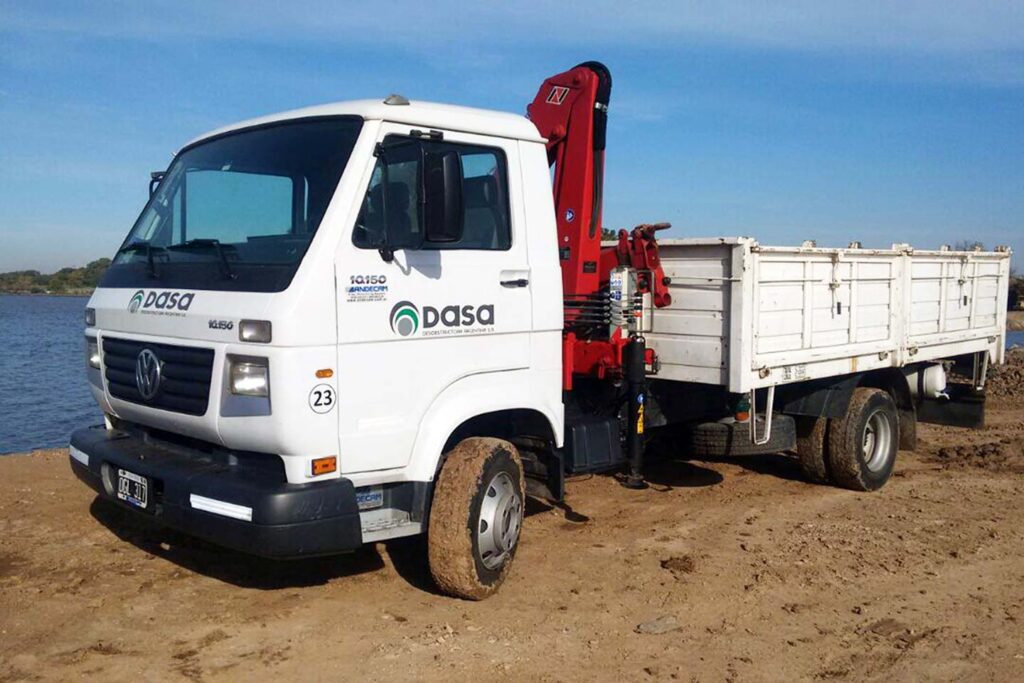 Camión con Hidrogrúa VW 10150 – DASA – Ingeniería y Servicios